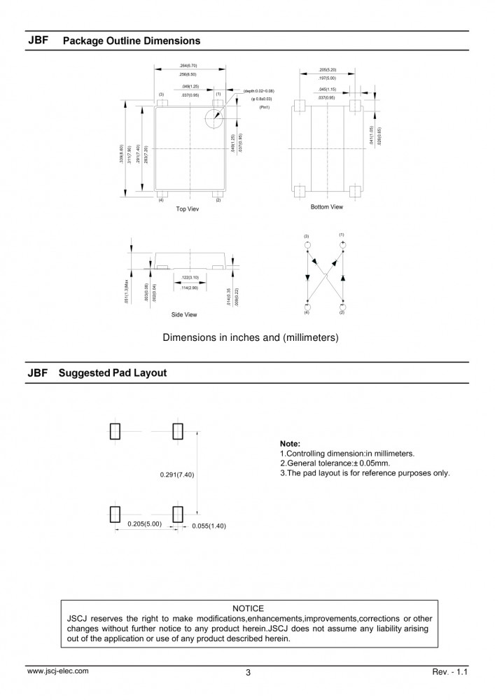 RJBF310 datasheet page 3