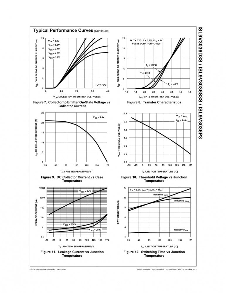 ISL9V3036S3ST datasheet page 5