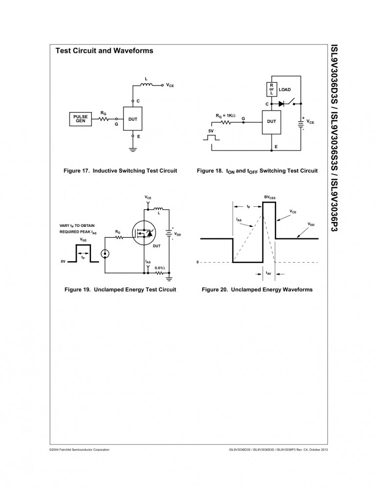 ISL9V3036S3ST datasheet page 7