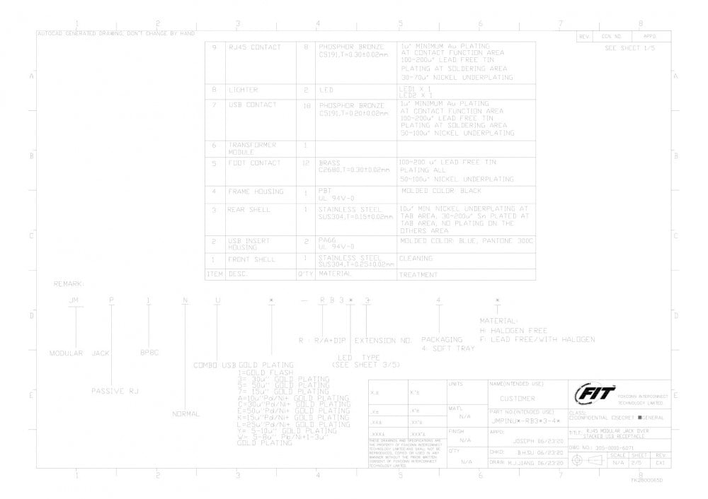 FOXCONN JMP1NU1-RB3S3-4F drawing page 2