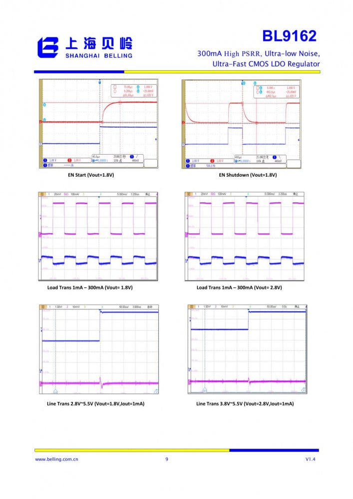 BL9162 datasheet page 9