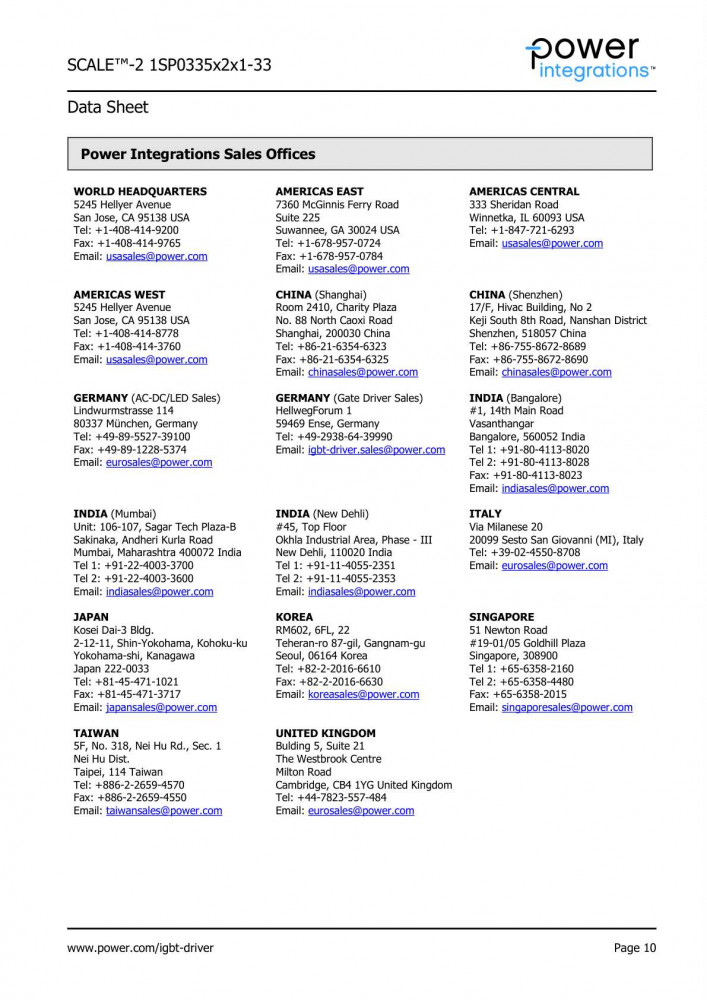 1SP0335D2S1-33 datasheet page 10