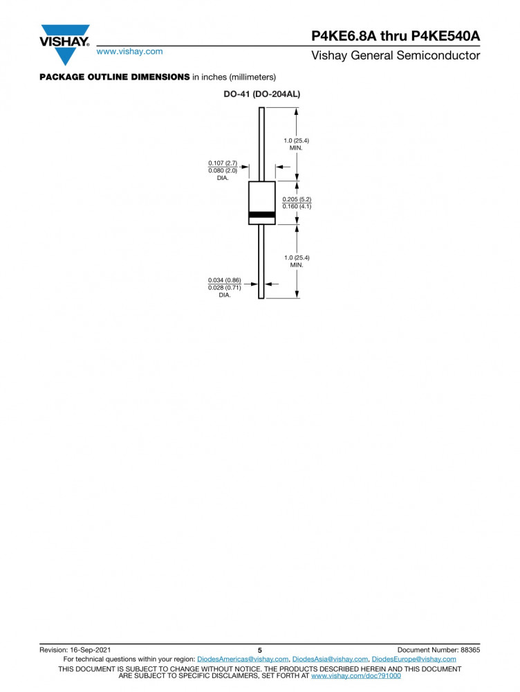 P4KE datasheet page 5