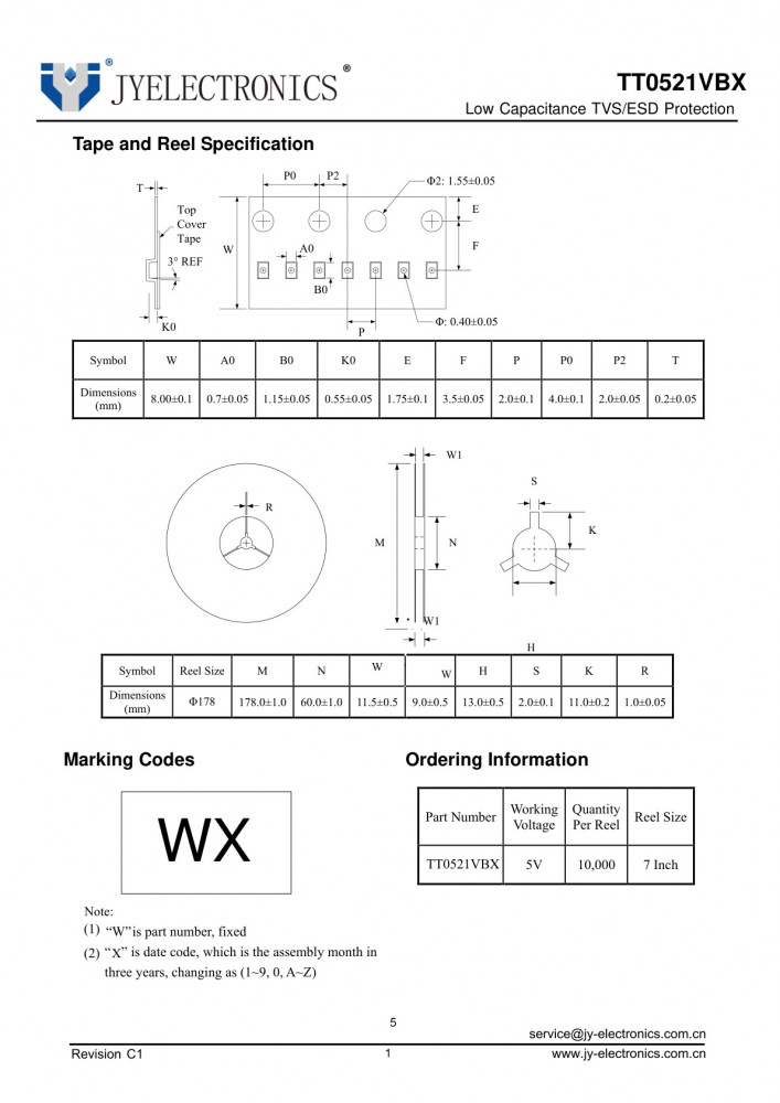 TT0521VBX datasheet page 5