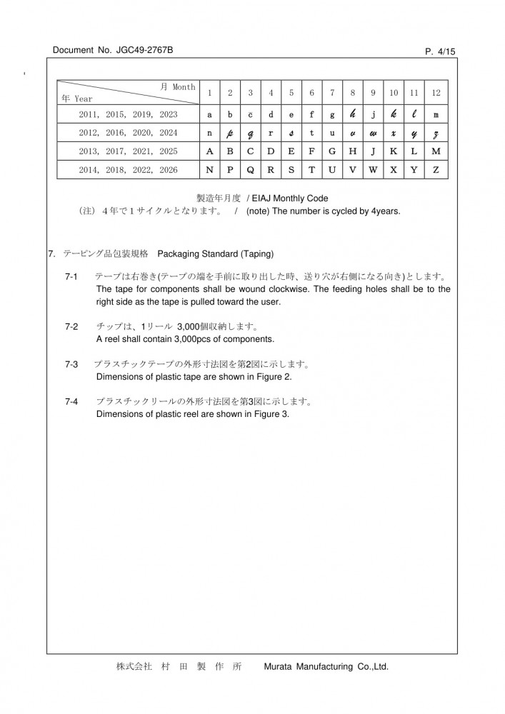 Murata XRCGB32M000F3M00R0 specification page 4