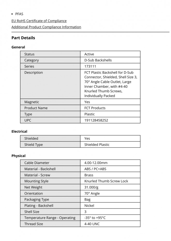 MOLEX 1731110333 product drawing page 2