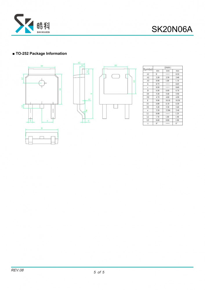SK20N06A datasheet page 5