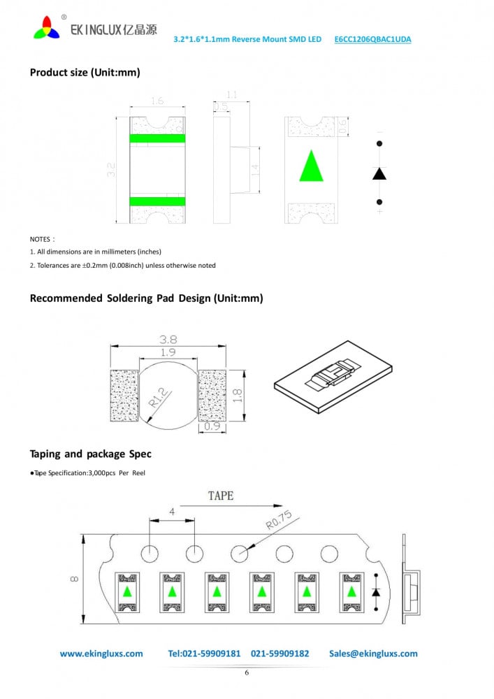 E6CC1206QBAC1UDA datasheet page 6