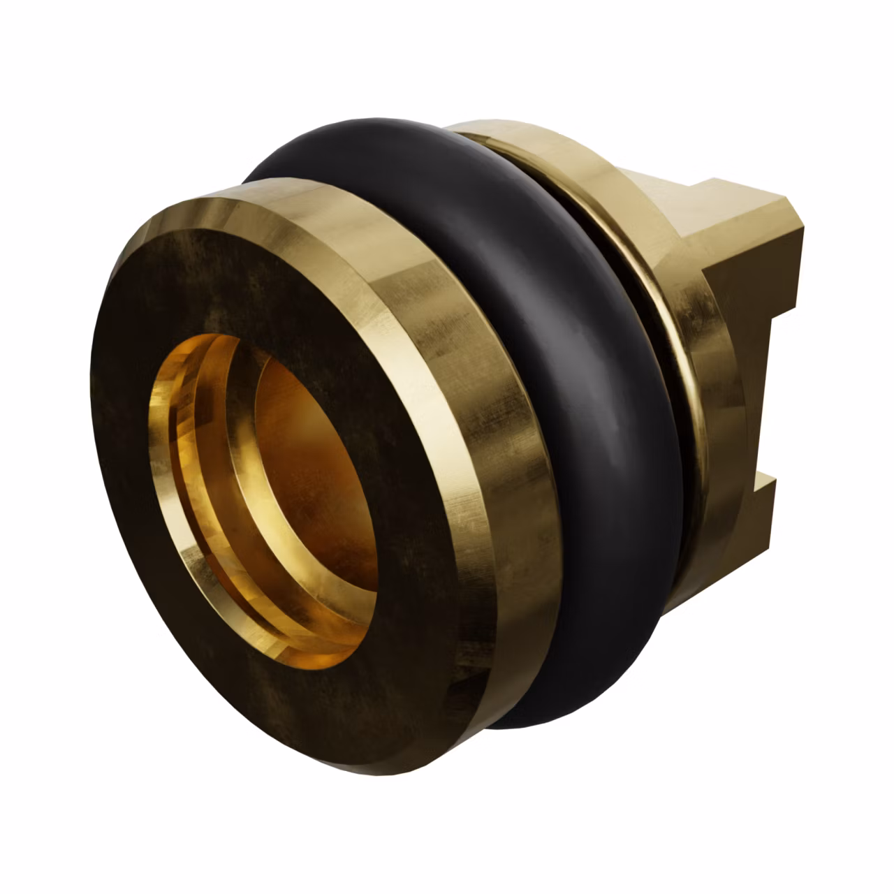 MMCX Jack, Straight, PCB Receptacle, Surface Mount, O-Ring Included, Brass Body, Gold (Au) Plated, Tray, 50 Ohms for sale