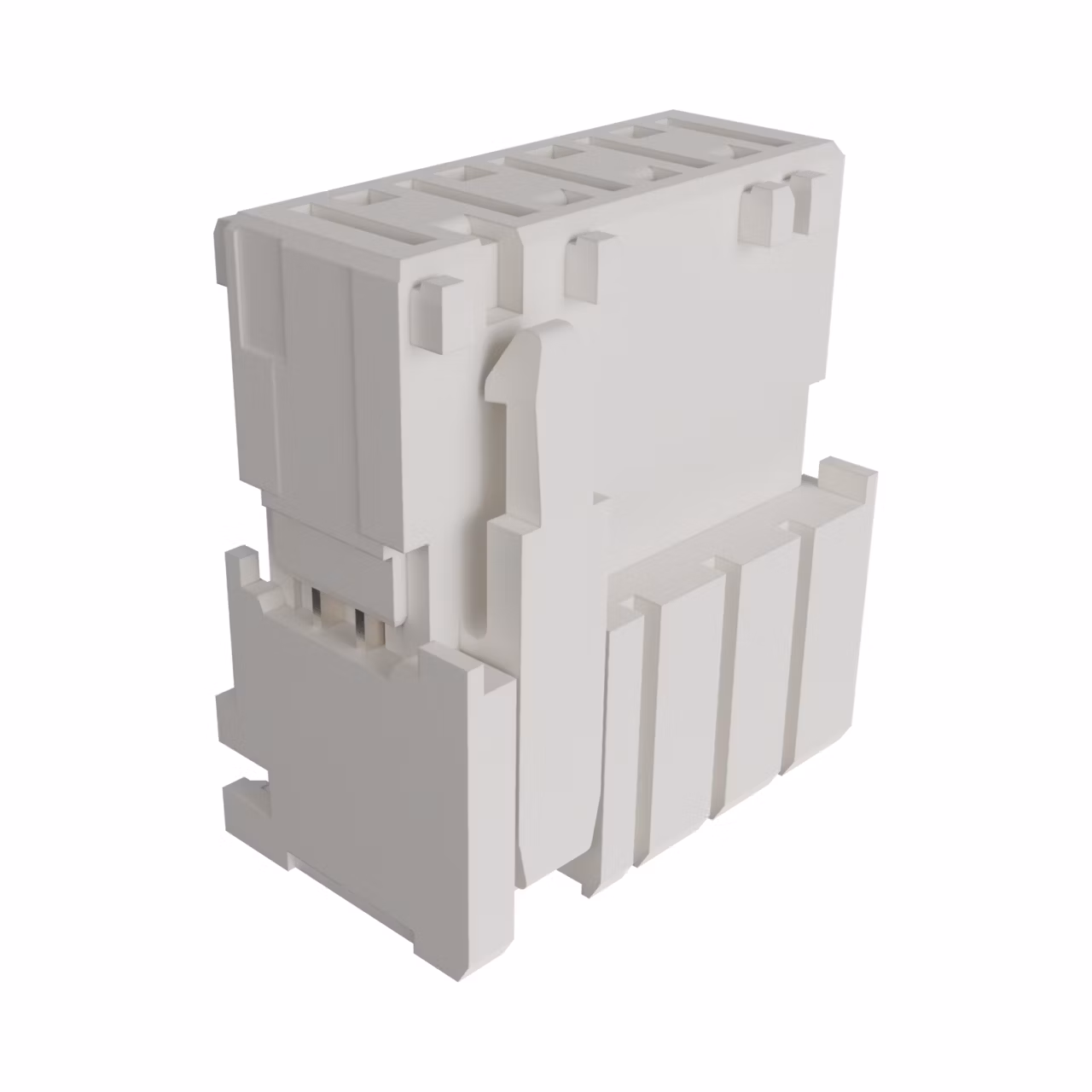 2.54mm Pitch C-Grid Header, Breakaway, Dual Row, Vertical, with Retention Pin, 70 Circuits, 6.10mm Mating Pin Length, 0.76µm Gold (Au) Selective Plating