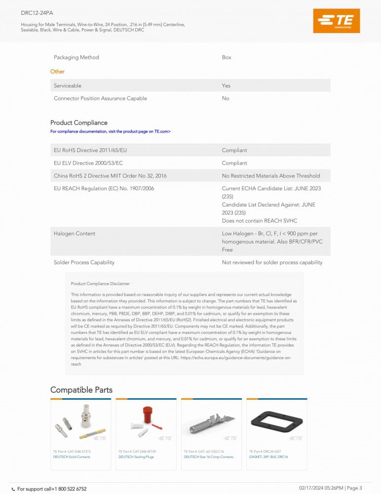 DRC12-24PA technical document page 3