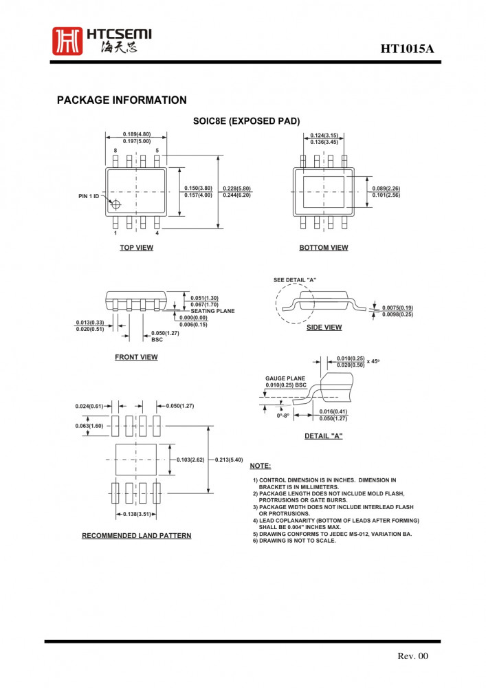 HT1015AREZ datasheet page 10