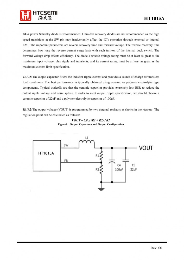 HT1015AREZ datasheet page 8