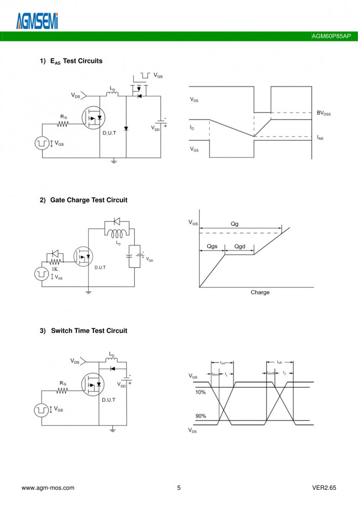 AGM60P85E datasheet page 5