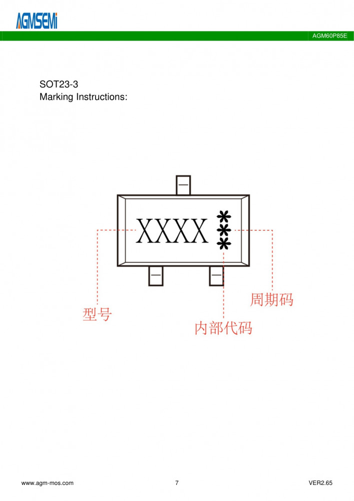 AGM60P85E datasheet page 7