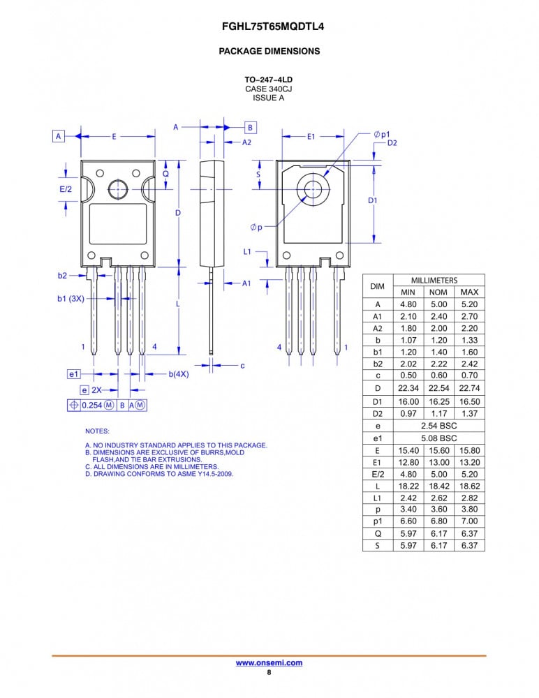 FGHL75T65MQDTL4 datasheet page 8