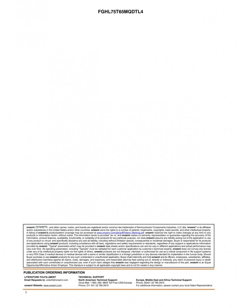 FGHL75T65MQDTL4 datasheet page 9