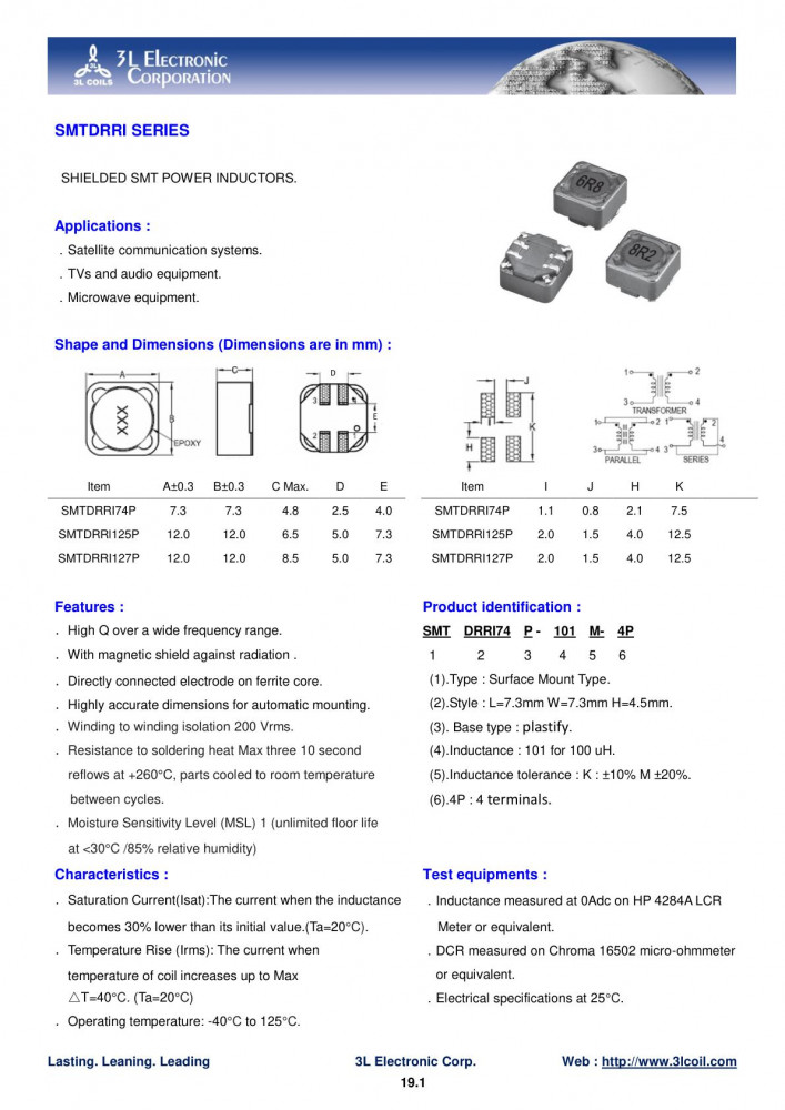 3L COILS catalogue page 2