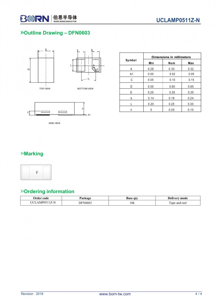 UCLAMP0511Z-N datasheet page 4