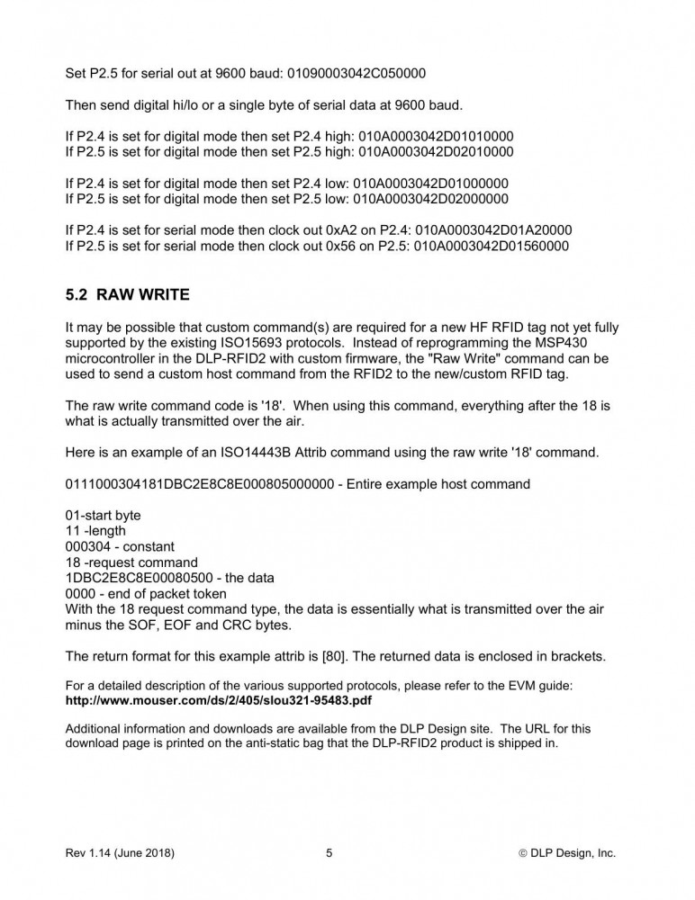 DLP-RFID2 technical document page 5