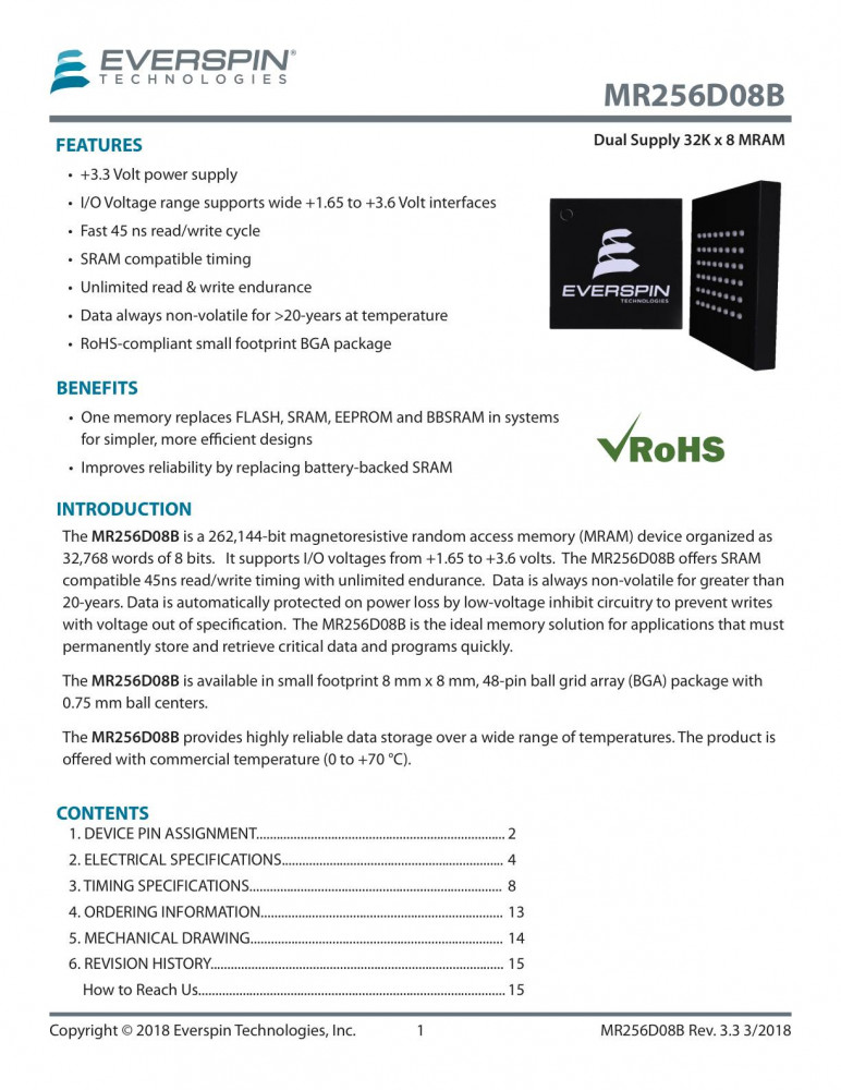 MR256D08BMA45 datasheet page 1