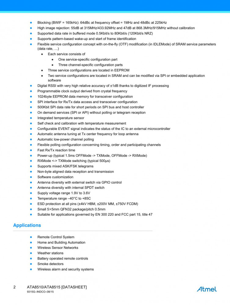 ATA8510 documentation page 2
