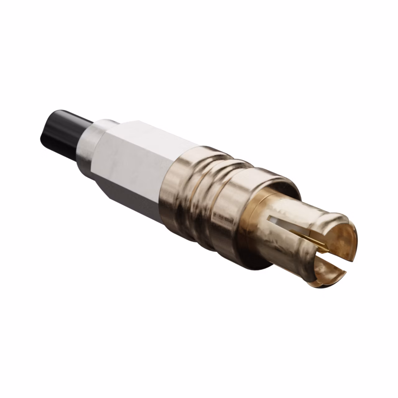 MCX Plug, Straight, Crimp, RG-179 Cable, Die Cast Body, Nickel (Ni) Plated, Bag, 75 Ohms for sale