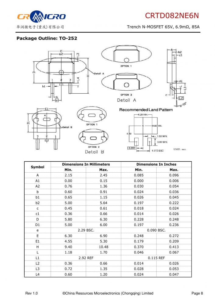 CRTD082NE6N datasheet page 8