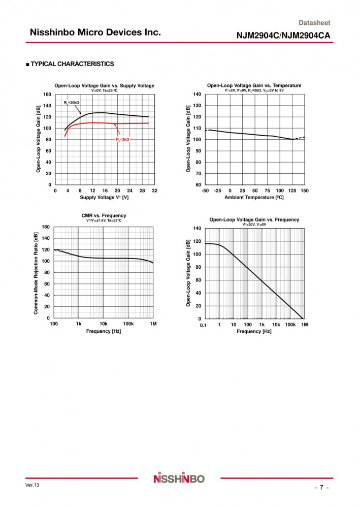 NJM2904C datasheet page 7