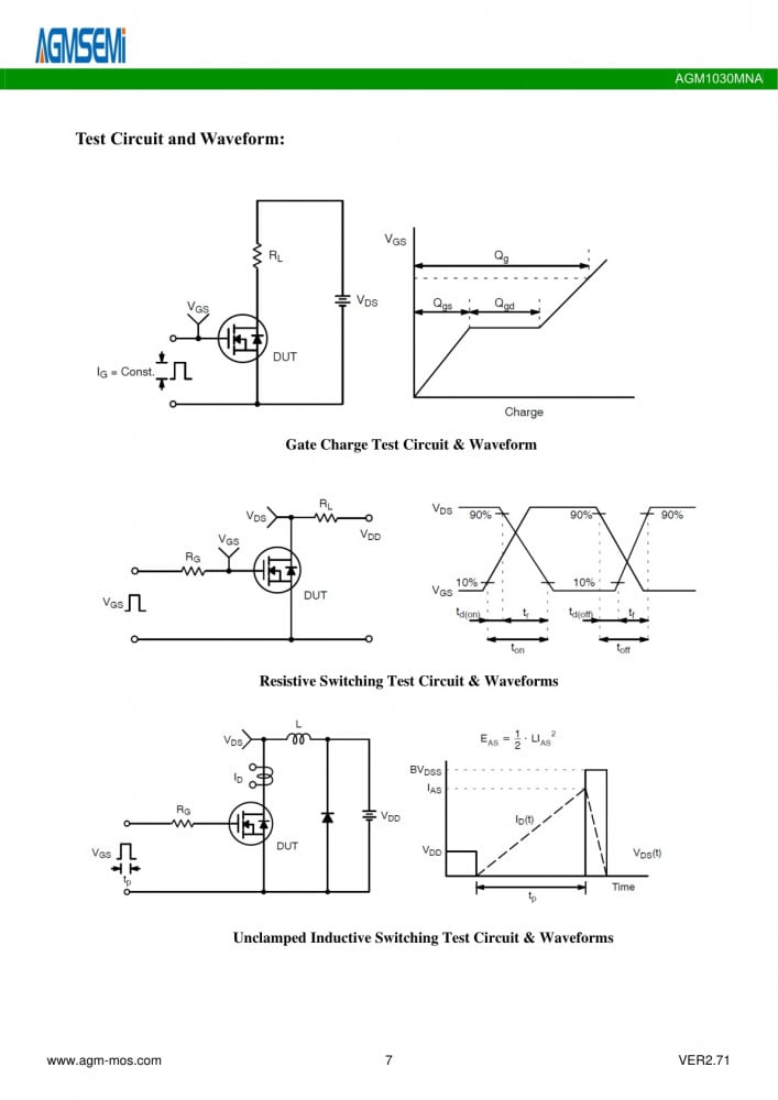 AGM1030MNA datasheet page 7