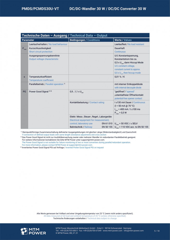 MTM Power PCMDS30U-VT datasheet page 5
