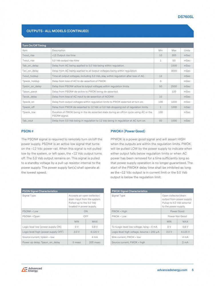 DS760SL-3-001 datasheet page 5