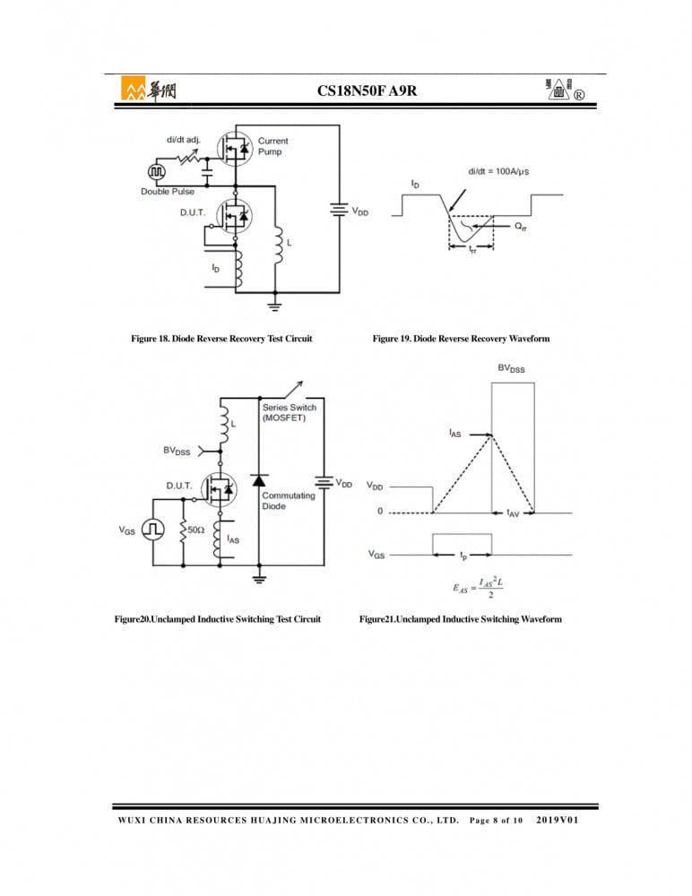 CS18N50FA9R datasheet page 8