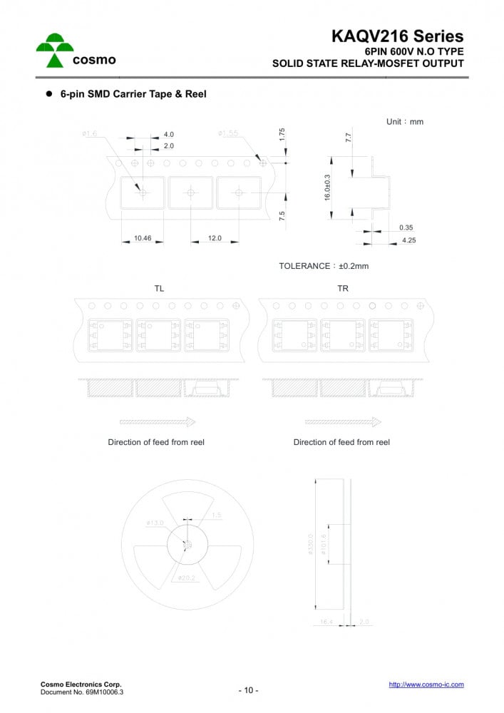 KAQV216 datasheet page 10