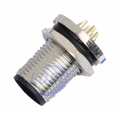 CAZN M12-P4D-GPFM12 Circular Connector Assembly