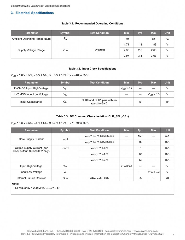 SI53361-B-GMR datasheet page 9