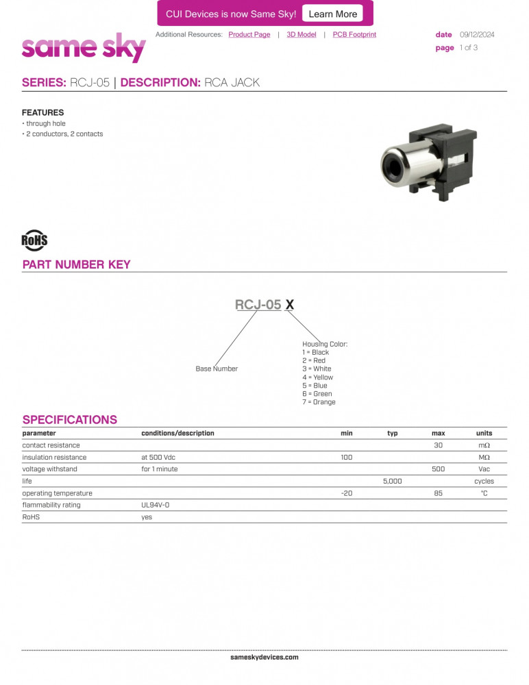 RCJ-053 technical document page 1