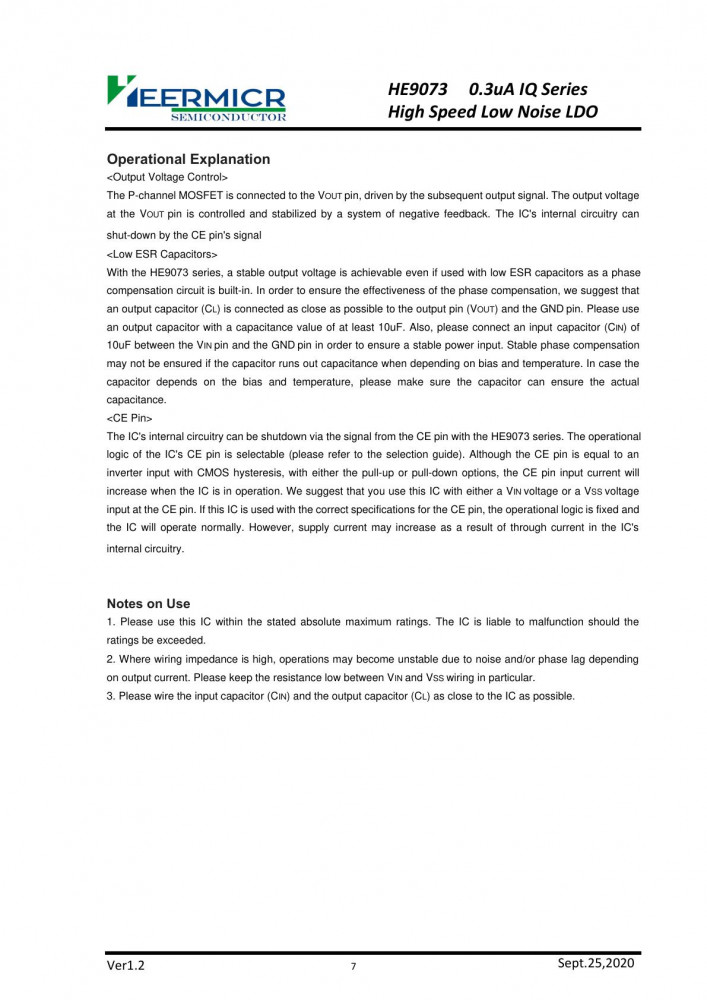 HE9073 datasheet page 7