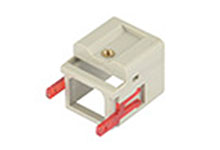 Heavy-Duty Plastic Gable Gland with Gasket and Nut, M63x1.5 Thread, Light Grey RAL 7035