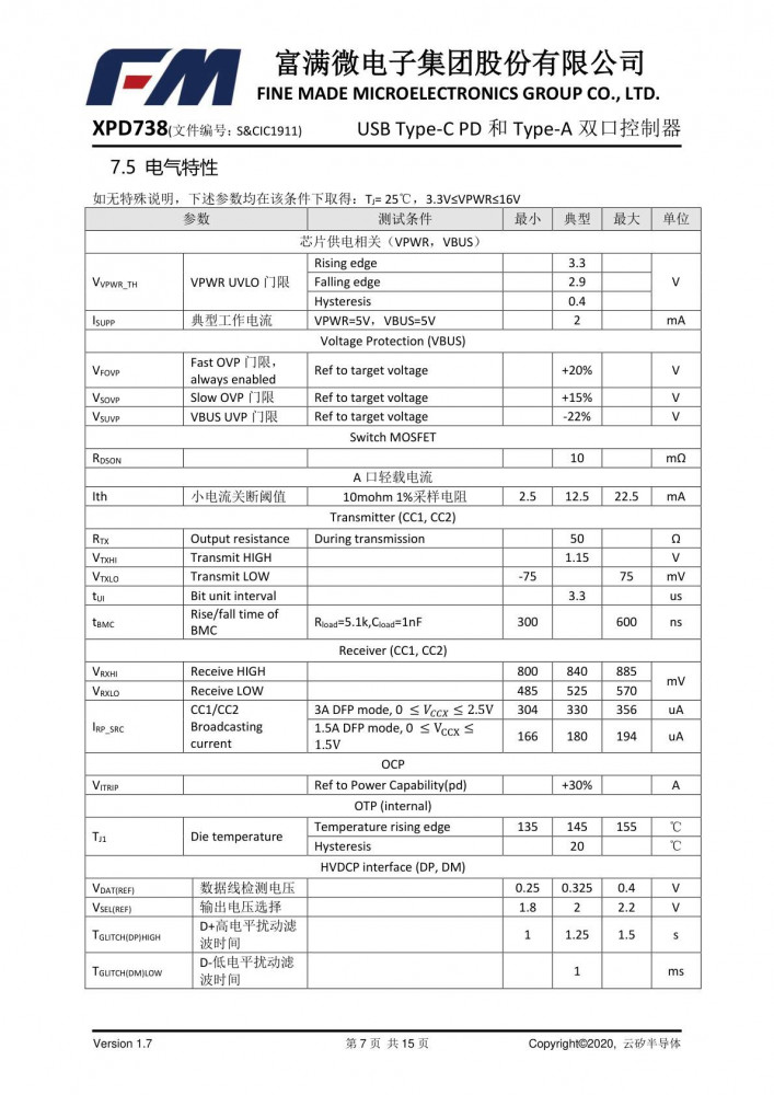 XPD738BP datasheet page 7