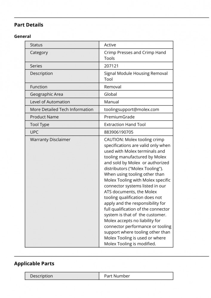 Tooling document page 2