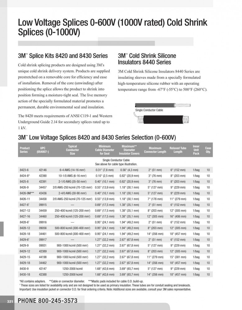 3M splice documentation page 9