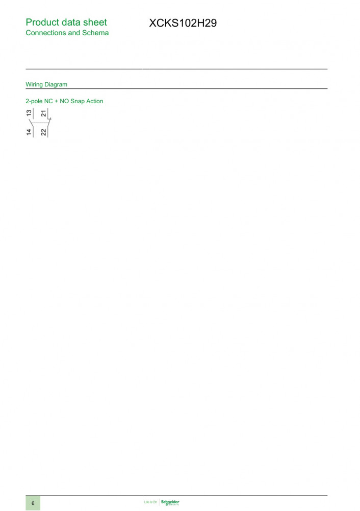 XCKS102H29 technical document page 6
