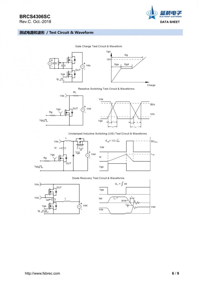 BRCS4306SC datasheet page 6