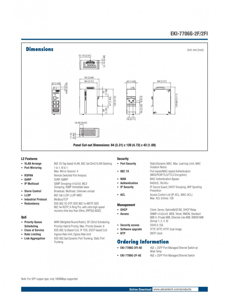 EKI-7706G-2FI product document, page 2
