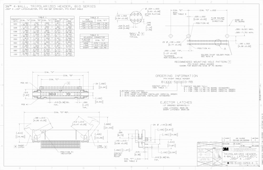 3M 3505-28 technical document page 2