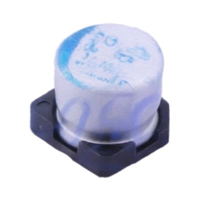 Lelon OVZ470M1CTR-0606 Aluminum-Polymer Capacitor