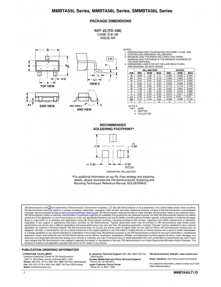 MMBTA56LT1G datasheet page 5