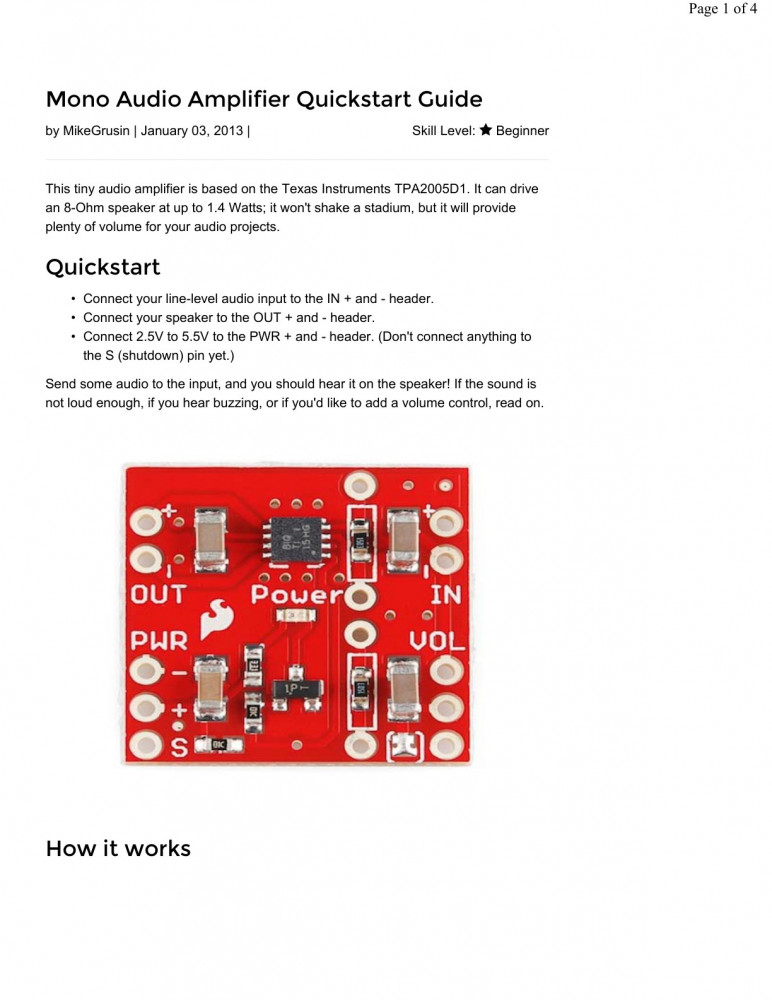 BOB-11044 technical document page 1