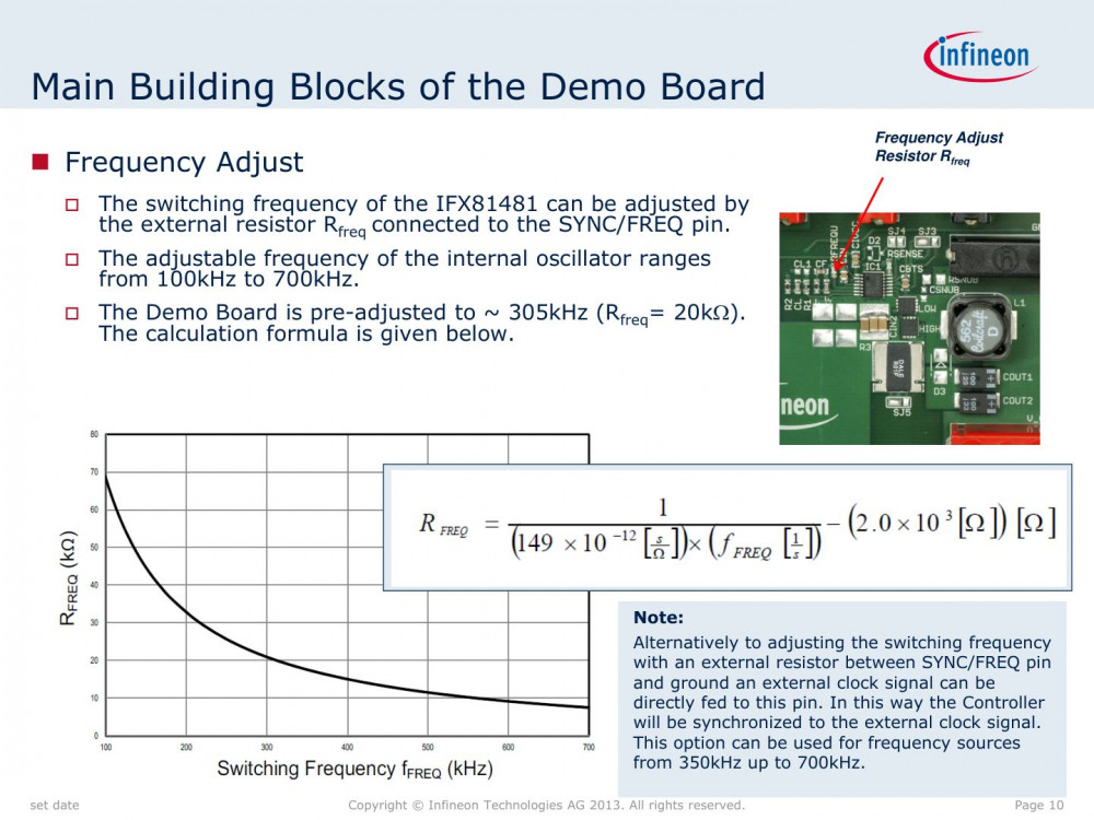 IFX81481 evaluation board guide page 10
